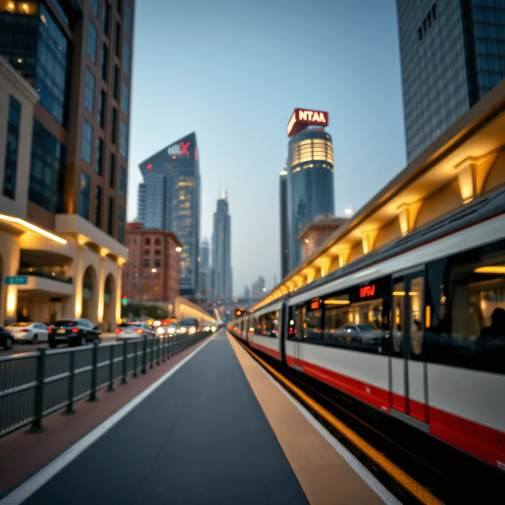 Metro Access Insights Near International City, Dubai